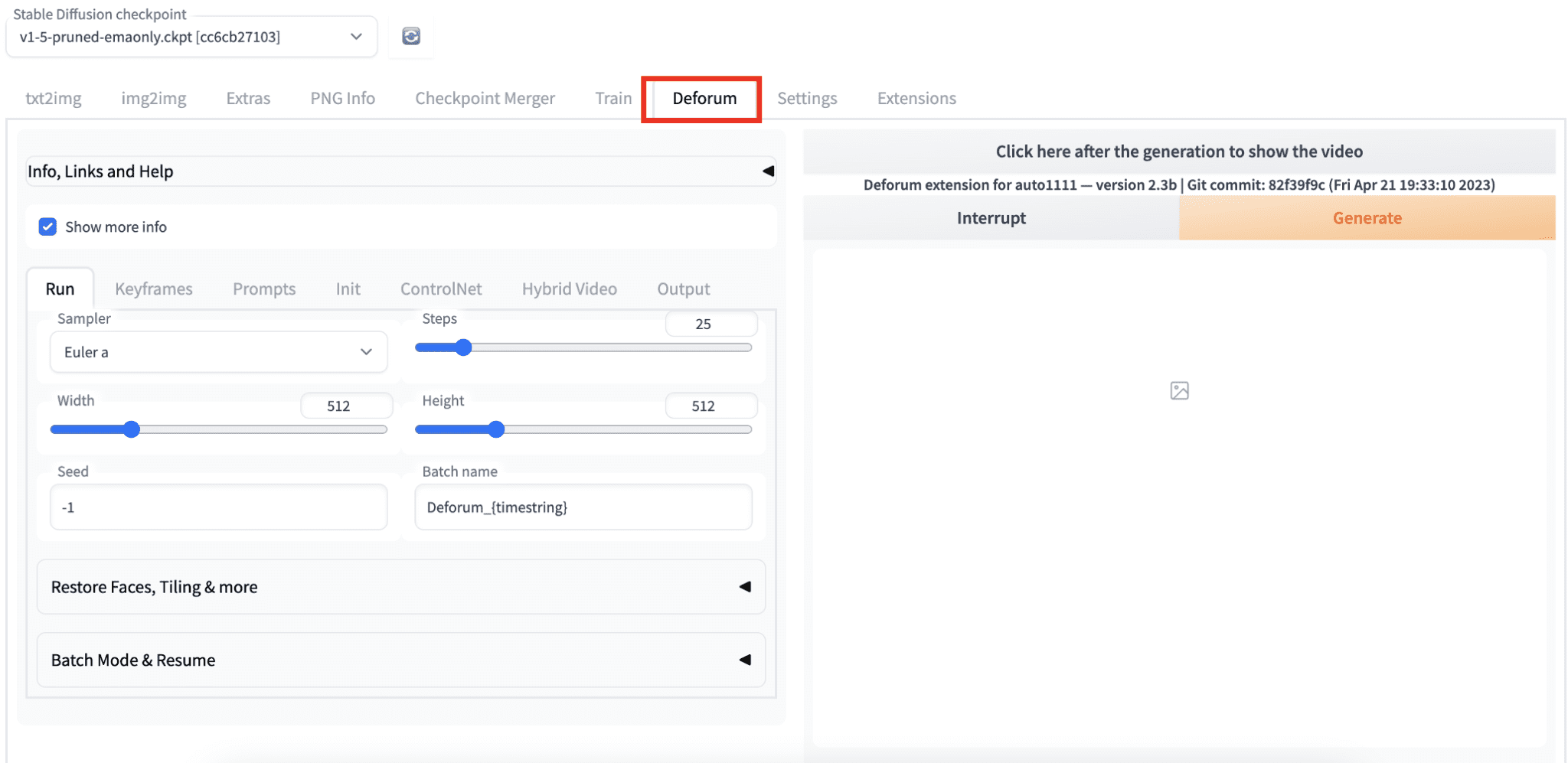 How to make a video with Stable Diffusion (Deforum) - Stable Diffusion Art