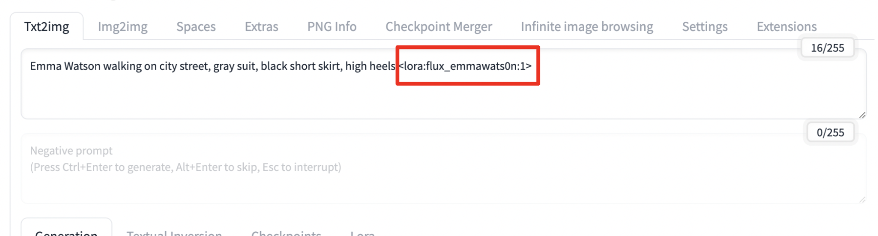 How to use Flux Lora on Forge - Stable Diffusion Art