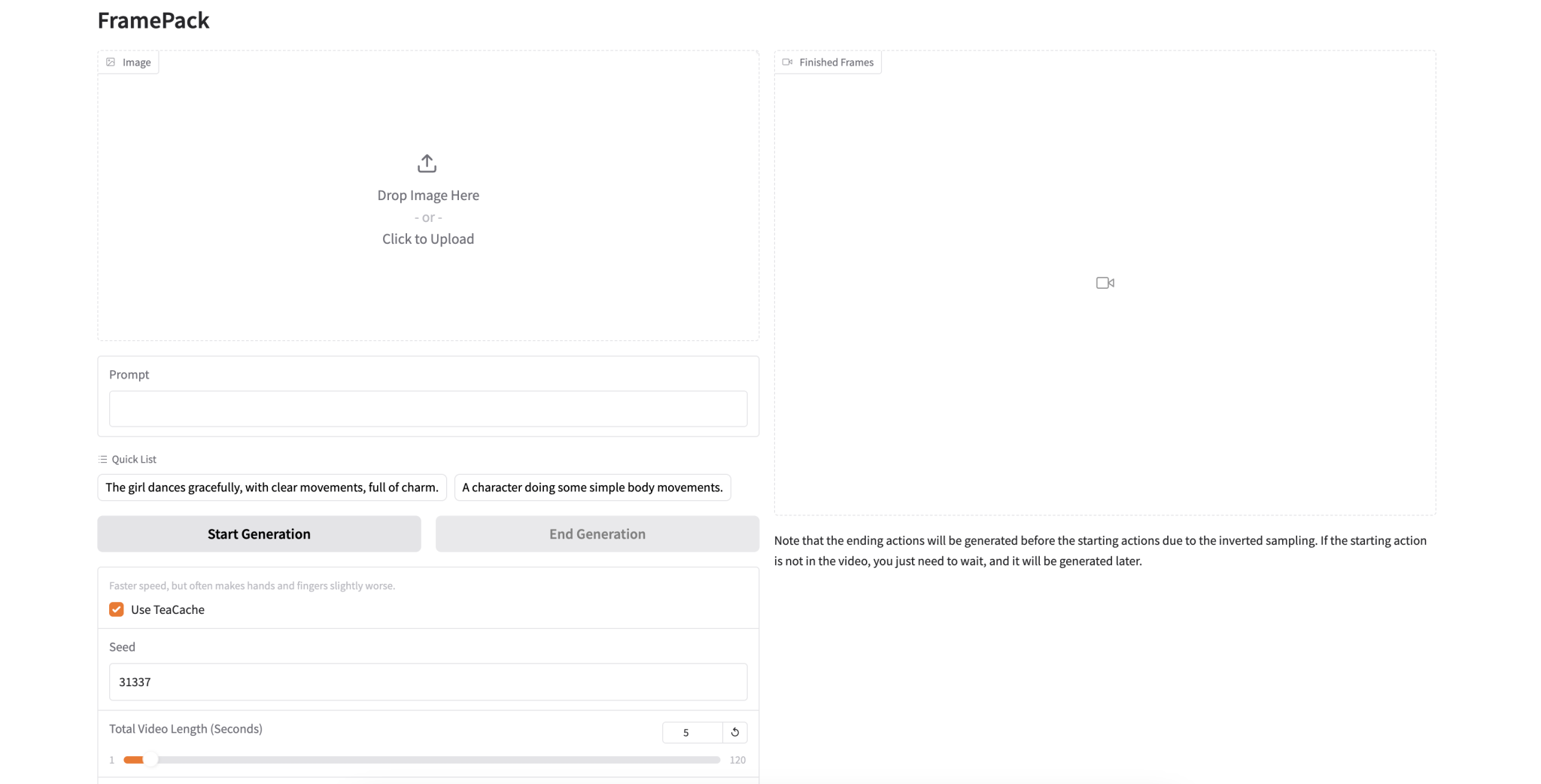 FramePack: long AI video with low VRAM - Stable Diffusion Art