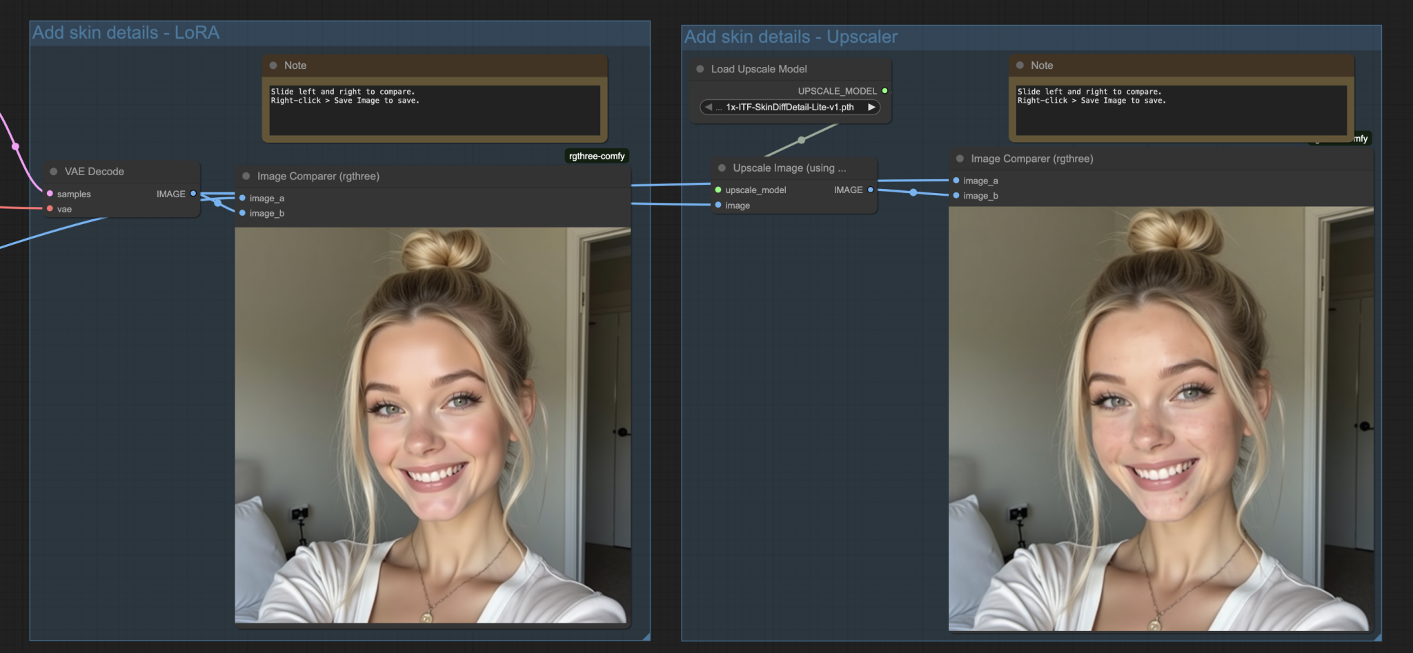 Skin Detailer: Realistic skins for AI influencers - Stable Diffusion Art